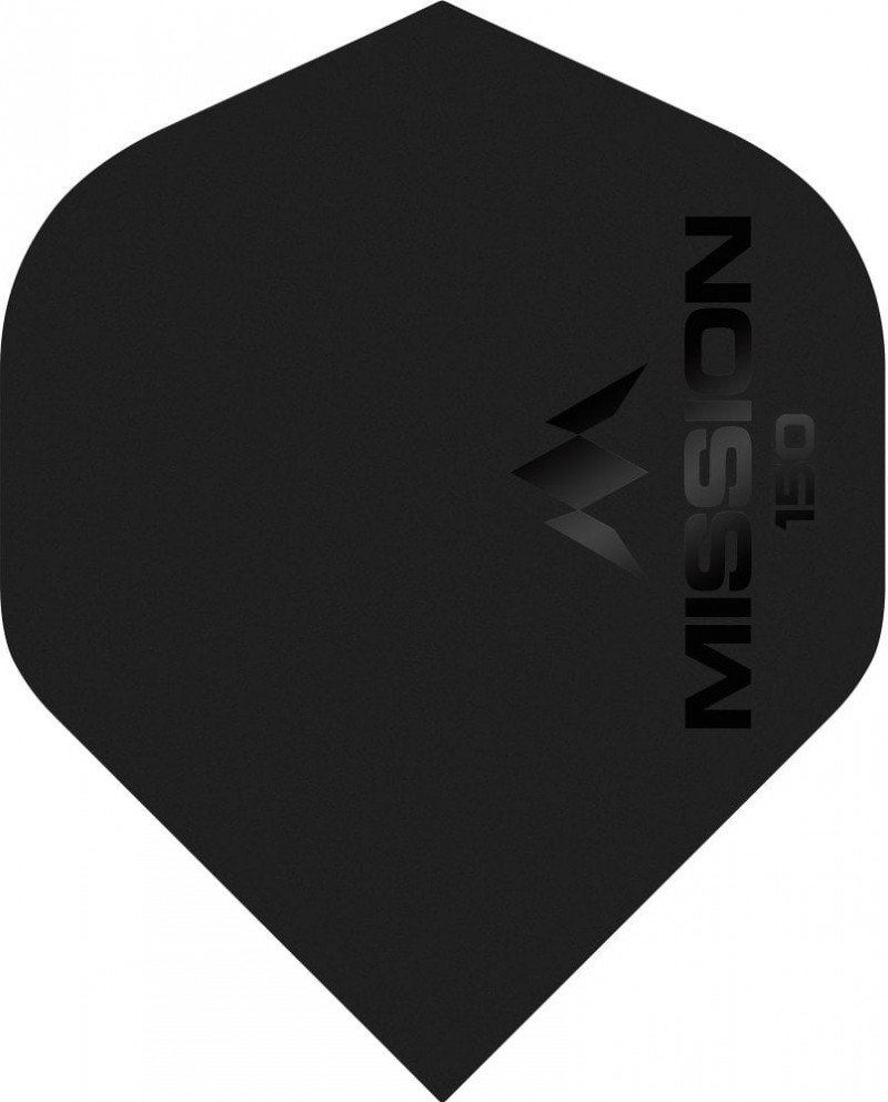 Mission Logo 150 Standard No2 Flights - Black