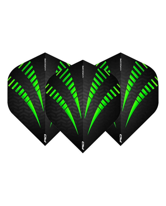 Red Dragon Hardcore Radical Standard Flights Green