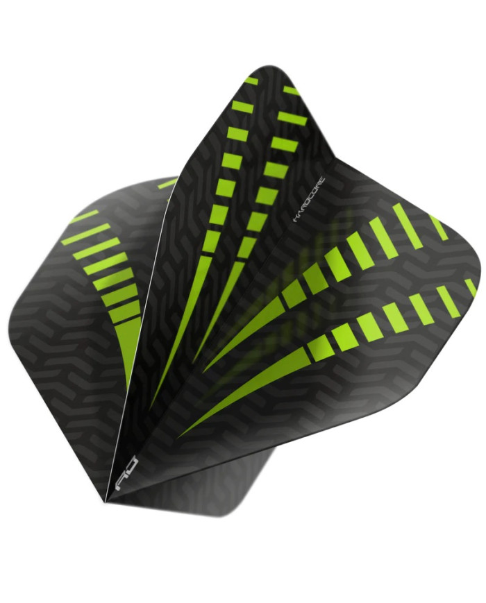 Red Dragon Hardcore Radical Standard Flights Green