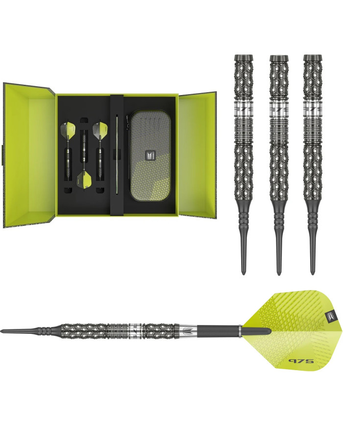 Target 975 11 Soft Tip Darts - With Steel Conversion Points